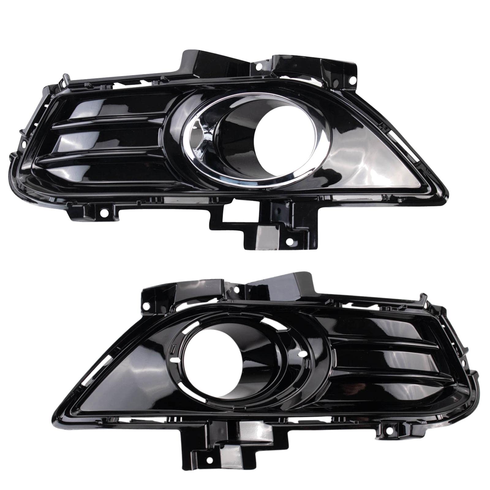 Amazon.com: TRQ Fog Light Bezel Set Compatible with 2013-2016 Ford ...