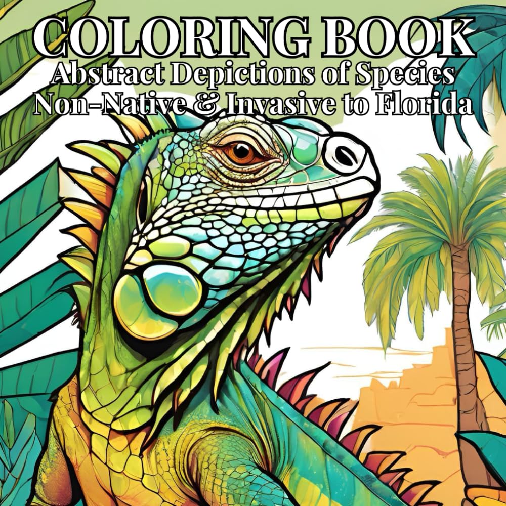 Amazon.com: Coloring Book: Abstract Depictions of Species Non-Native ...