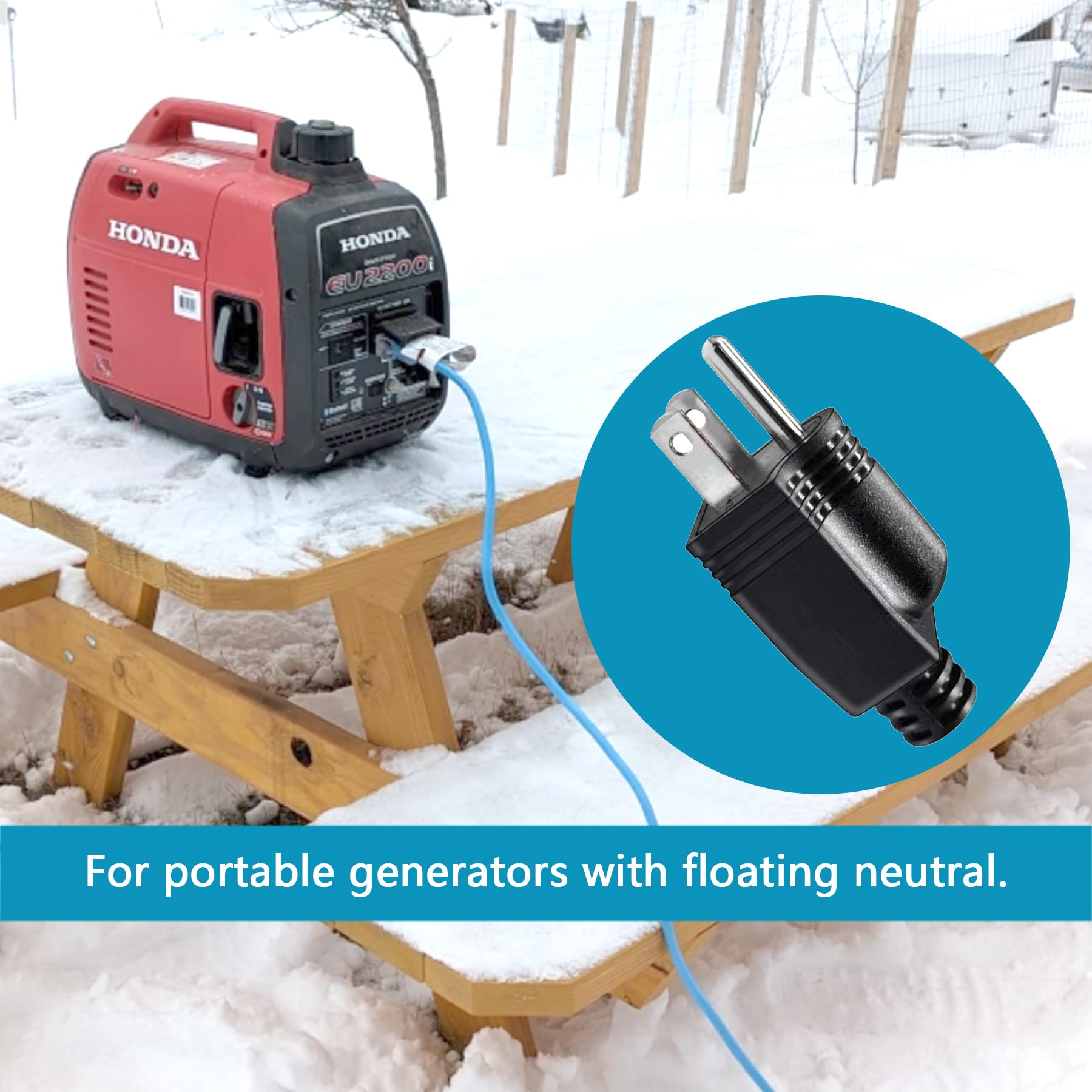 Snapklik.com : With Fuse Neutral Ground Bonding Plug For Portable ...