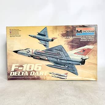 Amazon.co.jp: モノグラム MONOGRAM 1/48 F-106 デルタダート DELTA DART プラモデル 5809 現状 ...