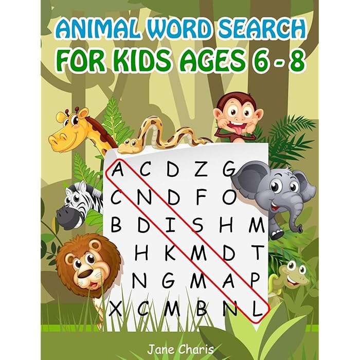 Buy Animal Word Search For Kids Ages 6 8 52 Best Word Search To buy-animal-word-search-for-kids-ages-6-8-52-best-word-search-to