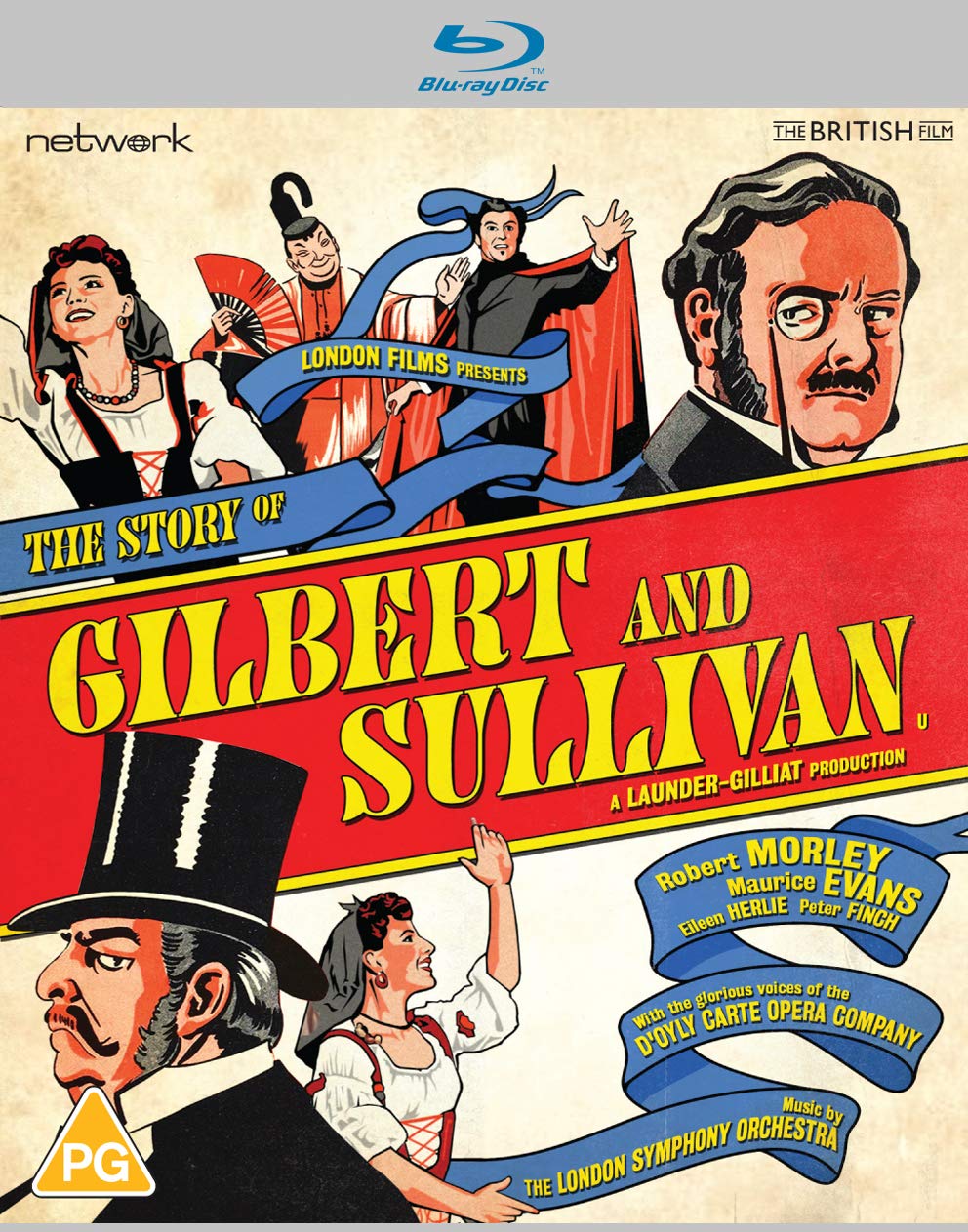 The Story of Gilbert and Sullivan [Blu-ray]: Amazon.it: Robert Morley ...