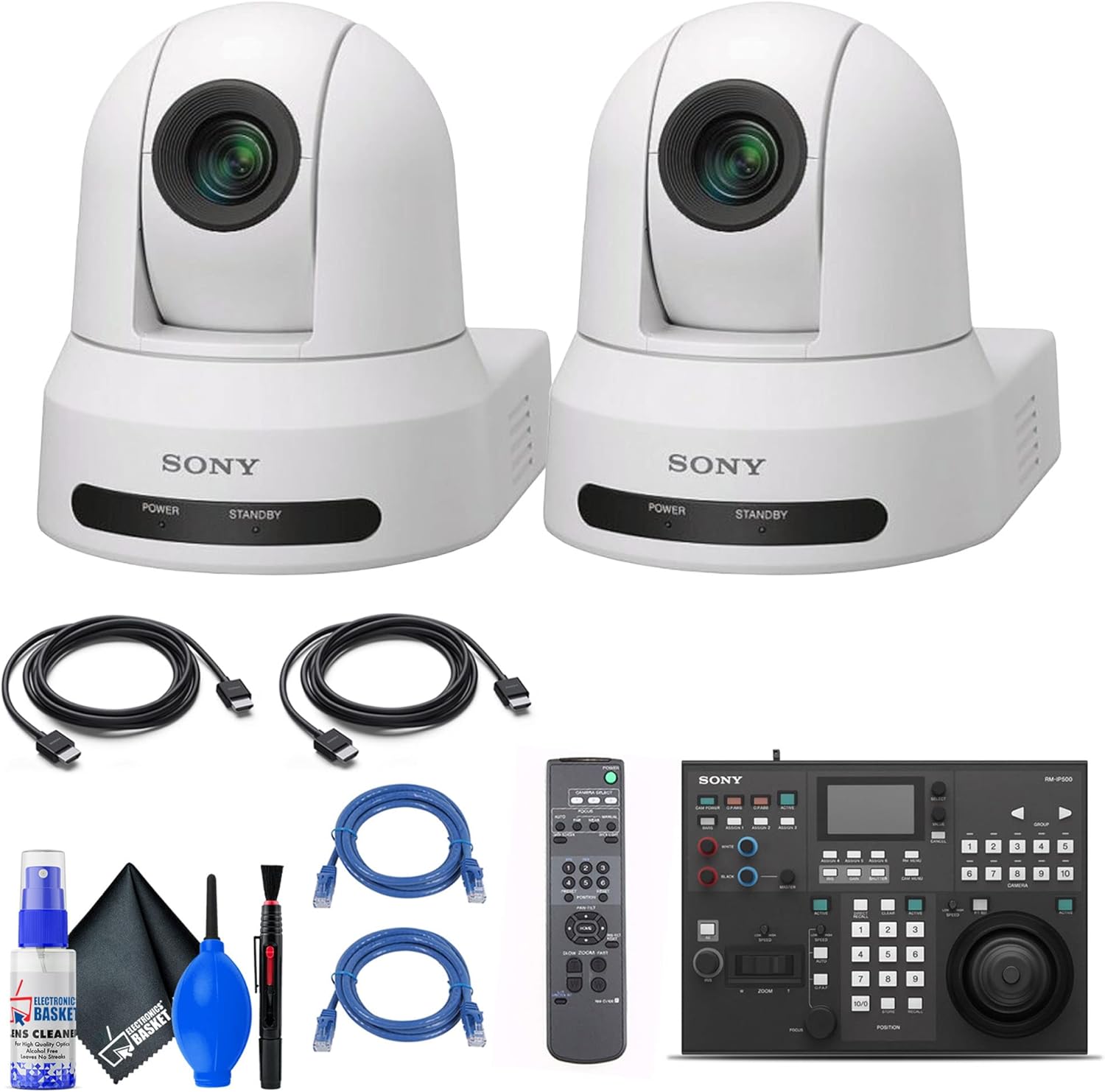 Amazon.com : 2 x Sony SRG-X40UH 4K/HDMI/USB Optical 40x Zoom PTZ Camera ...
