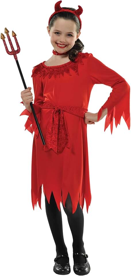 Amazon.co.uk: girls devil costume