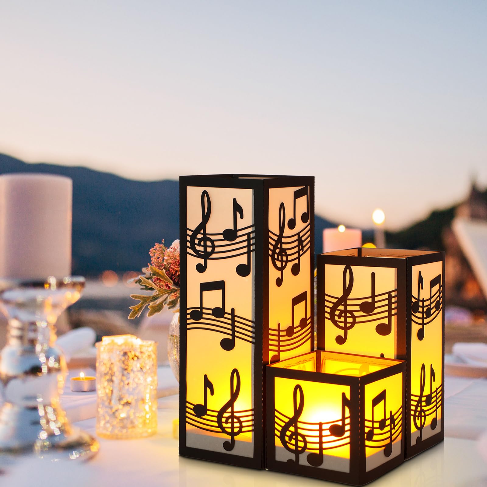 Music Note Centerpiece Decorations Wedding A Wedding Table Plan That