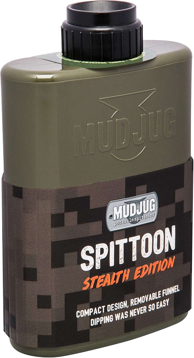 Amazon.com: Mud Jug Portable Spittoon - Stealth - Olive : Home & Kitchen