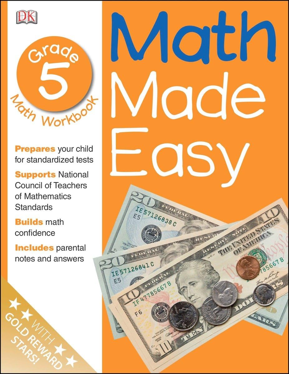 Math Made Easy: Fifth Grade Workbook: DK Publishing, John Kennedy ...