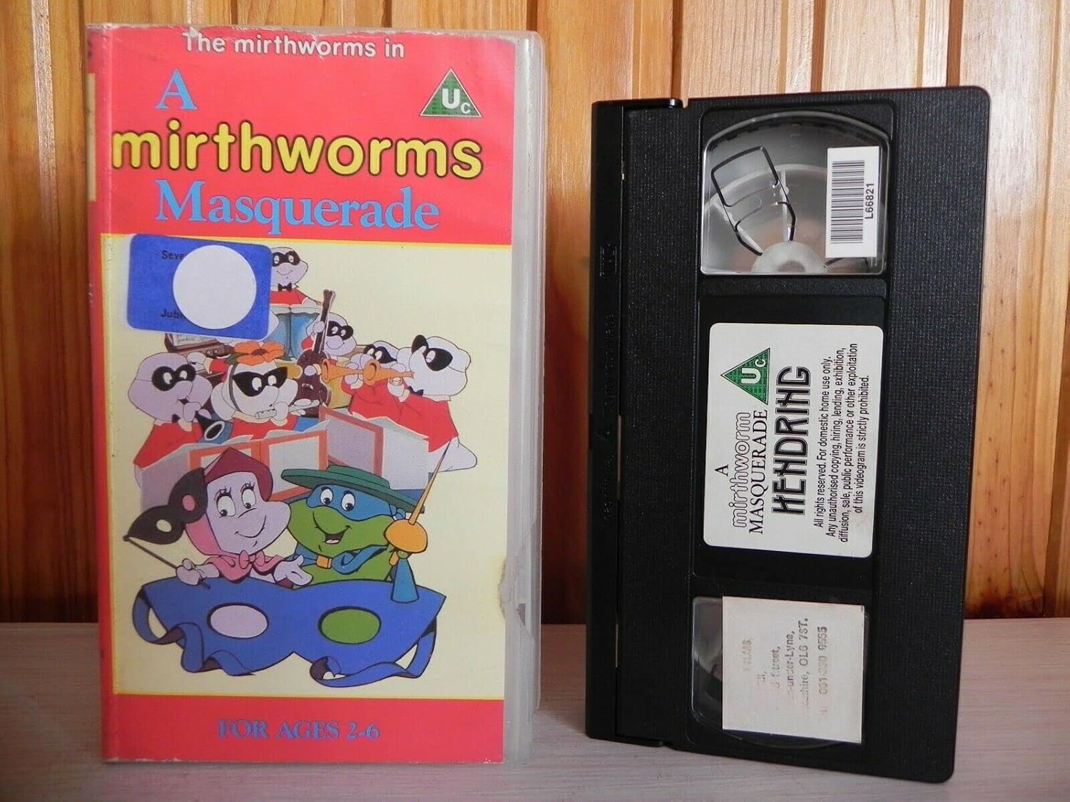 Amazon.com: Mirthworm Masquerade [VHS] : G. Brian Reynolds, Rachel ...