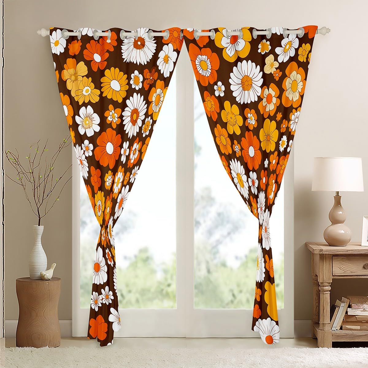Retro Curtains And Window Treatments