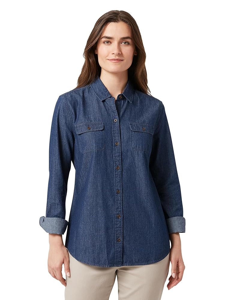Chaps Blouses Linen Plus Size Tops Chaps | Shirts | New Chaps Collar
