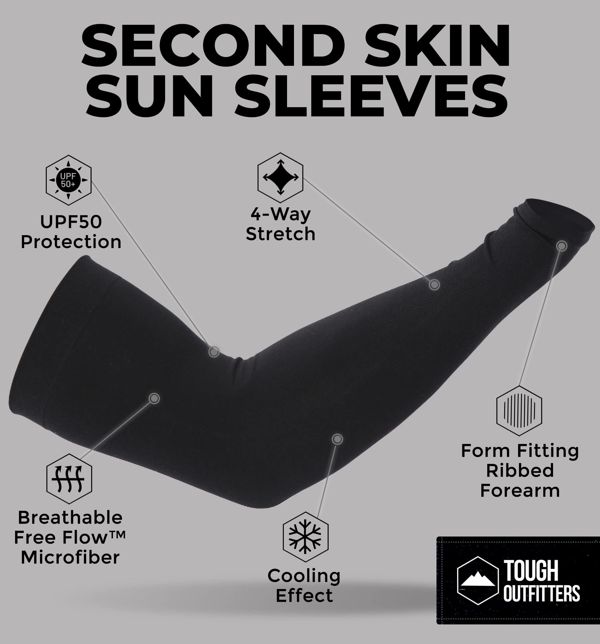 Snapklik.com : Sun Protection Sleeves - UV Arm Sleeves For Men And ...