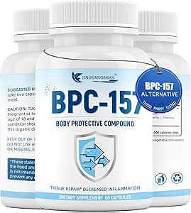 BPC 157 Peptide Capsules, BPC - 157 Pro 1000mcg, New Protective Compound 157 Non-Gmo, Gluten ...