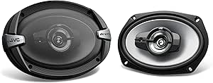 Amazon.com: JVC CS-DR693 DRVN Car Speakers - 500 Watts of Power Per Pair, 250 Watts Each, 6 x 9 ...