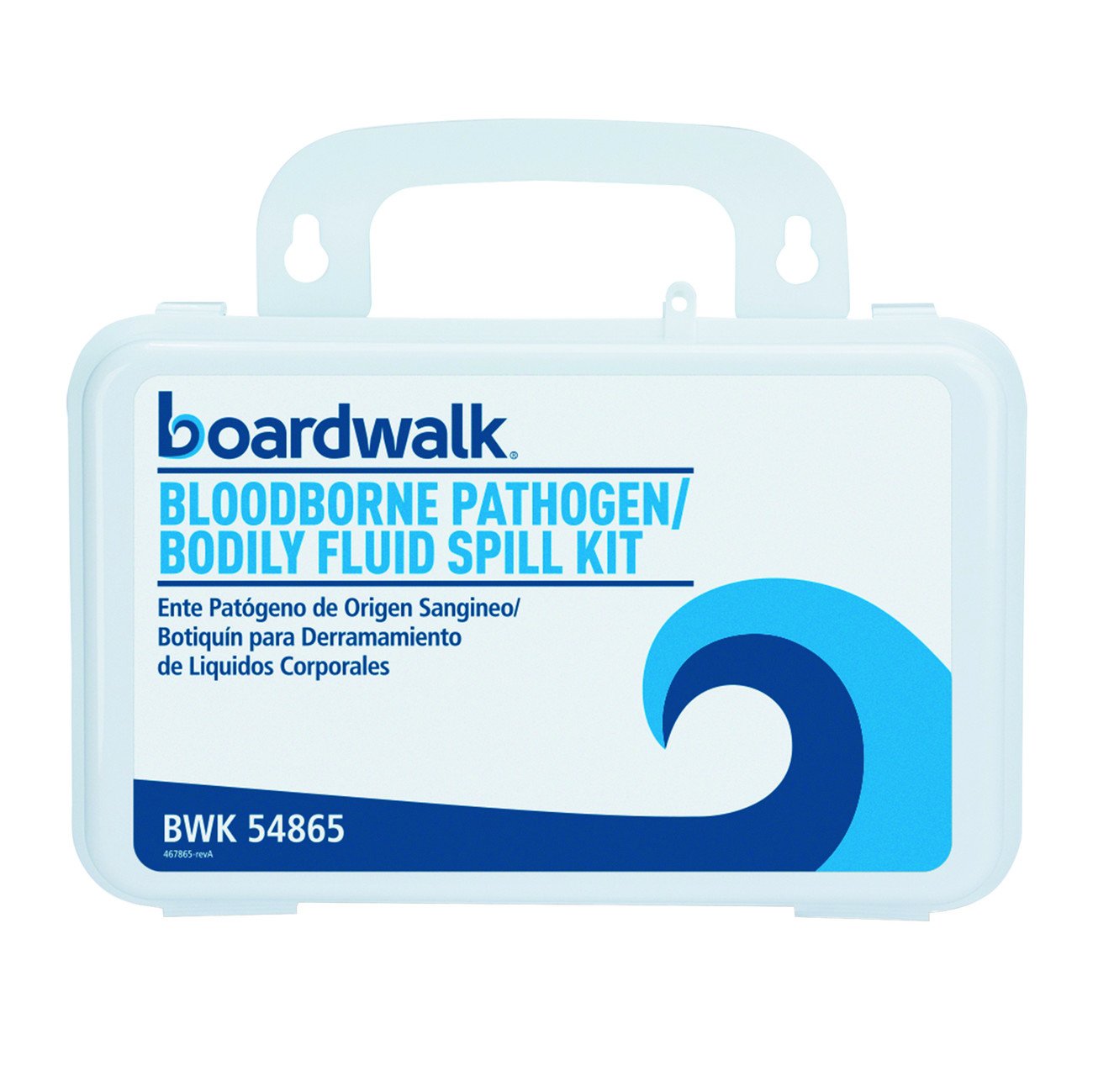 Amazon.com: Boardwalk 54865 Blood Clean-Up Kit, 30 Pieces, 3" Width, 8 ...