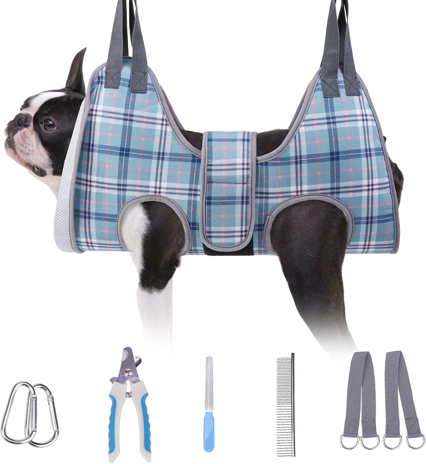 Amazon.com: BEAUTYZOO Dog Grooming Hammock, Small Dog Sling for Nail ...