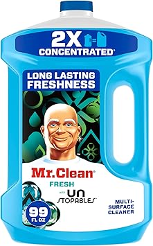 Amazon.com: Mr. Clean 2X Concentrated Multi Surface Cleaner with ...