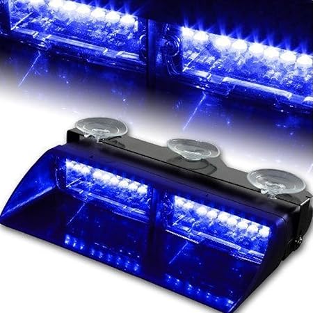 Amazon.com: XT AUTO Car 16-led 18 Flashing Mode Emergency Vehicle Dash ...