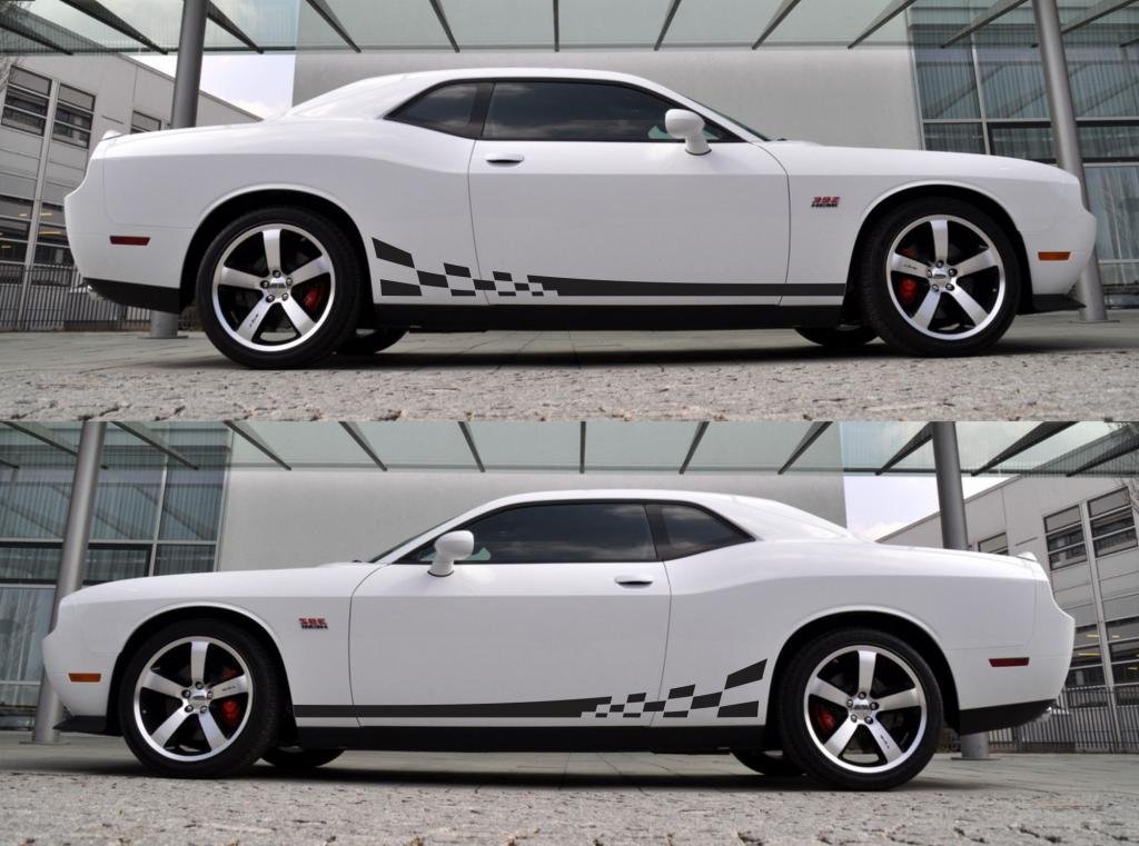 Buy Dodge challenger r/t hemi V6 V8 pentastar multiair racing stripes ...