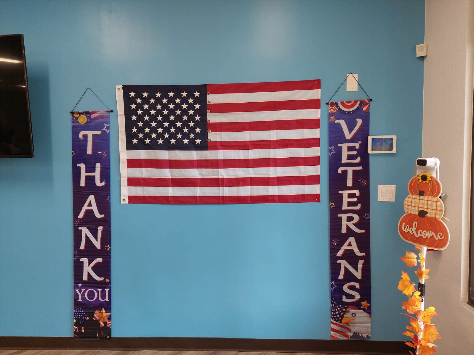 Amazon.com: Veterans Day Decorations, 71" X 12" Thank You Veterans ...