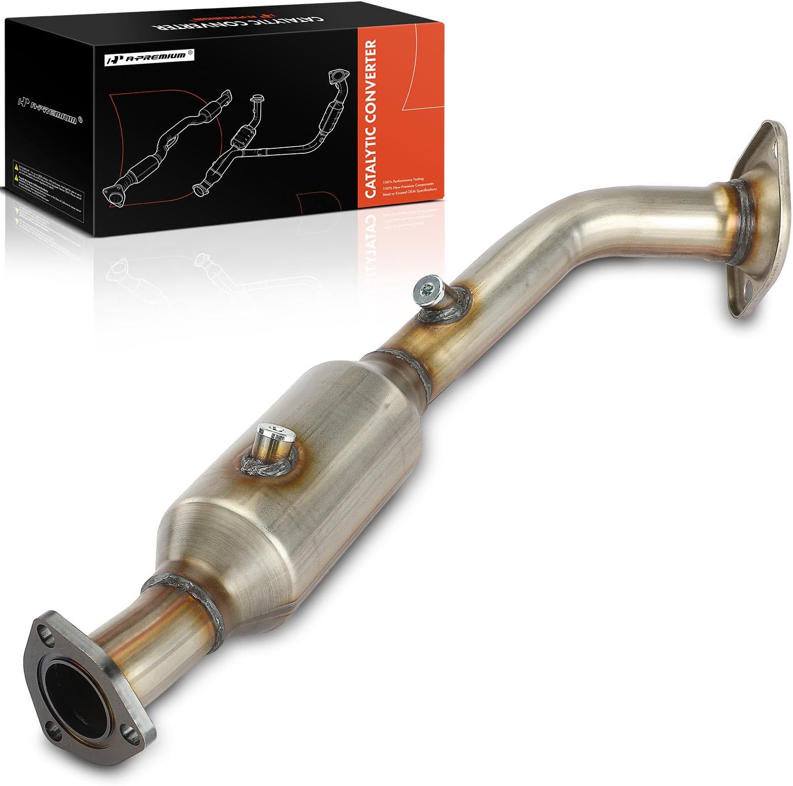 Amazon.com: A-Premium Front Catalytic Converter Kit Direct-Fit ...