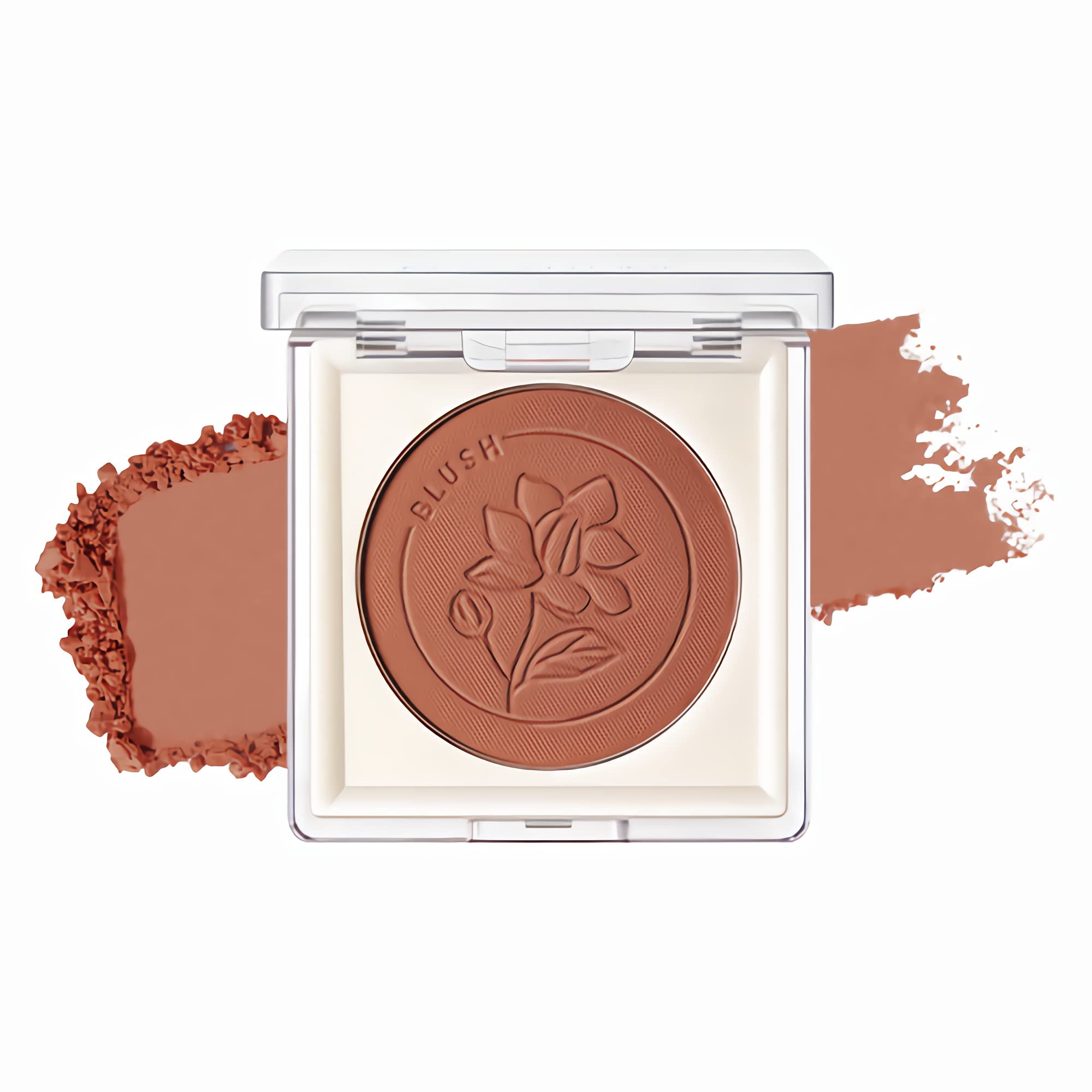 Amazon.com : FOCALLURE Powder Palette Blush, Matte Mineral Blush Powder ...