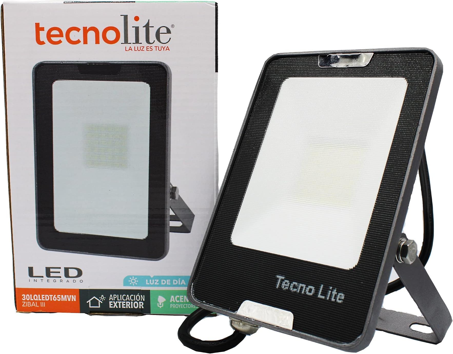 Tecnolite - Lámpara Reflector Zibal IV, Reflector Led Exterior para ...