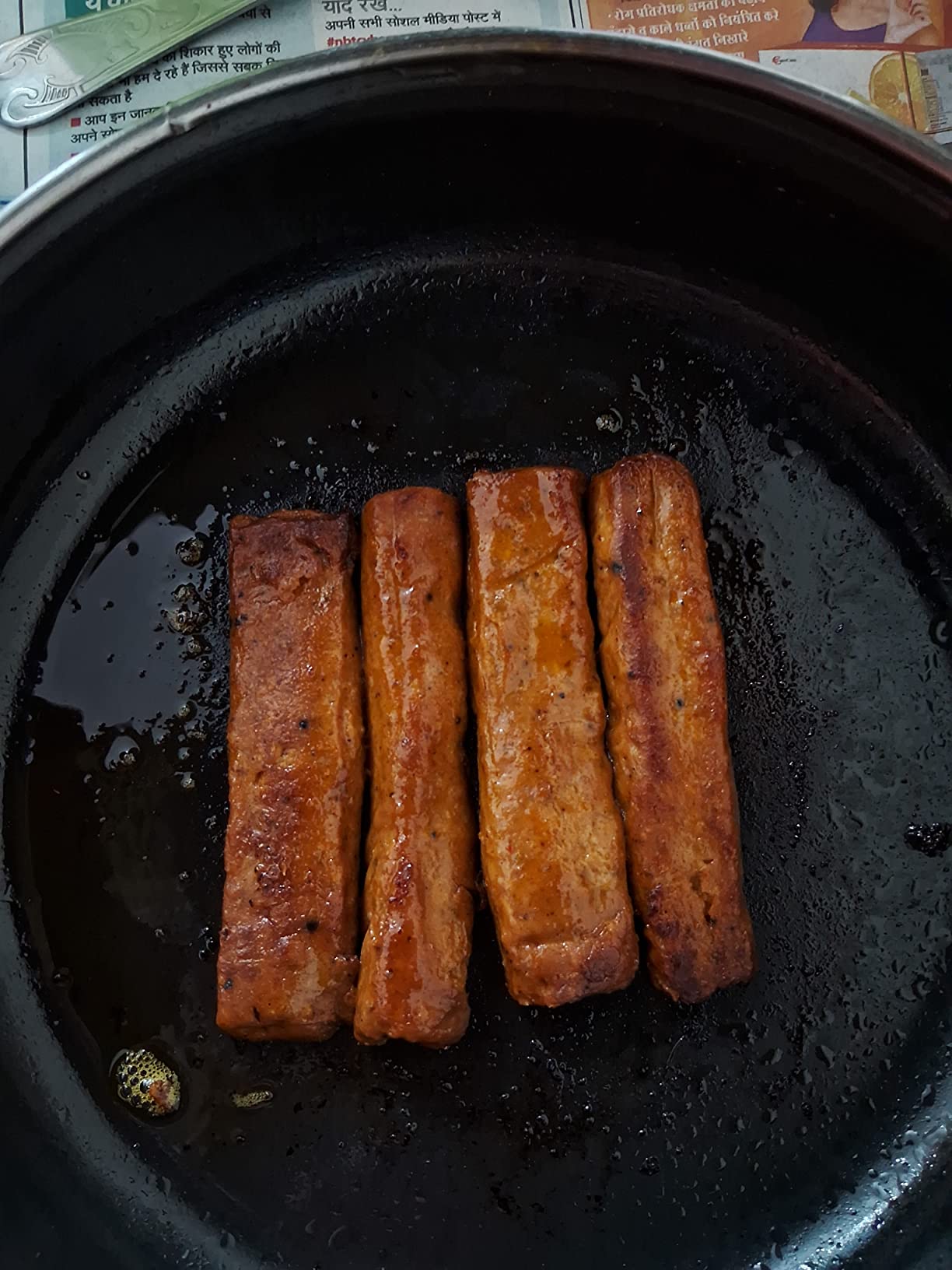 Tata Sampann Yumside Ready to Eat Chicken Seekh Kebab, 180g, Instant ...