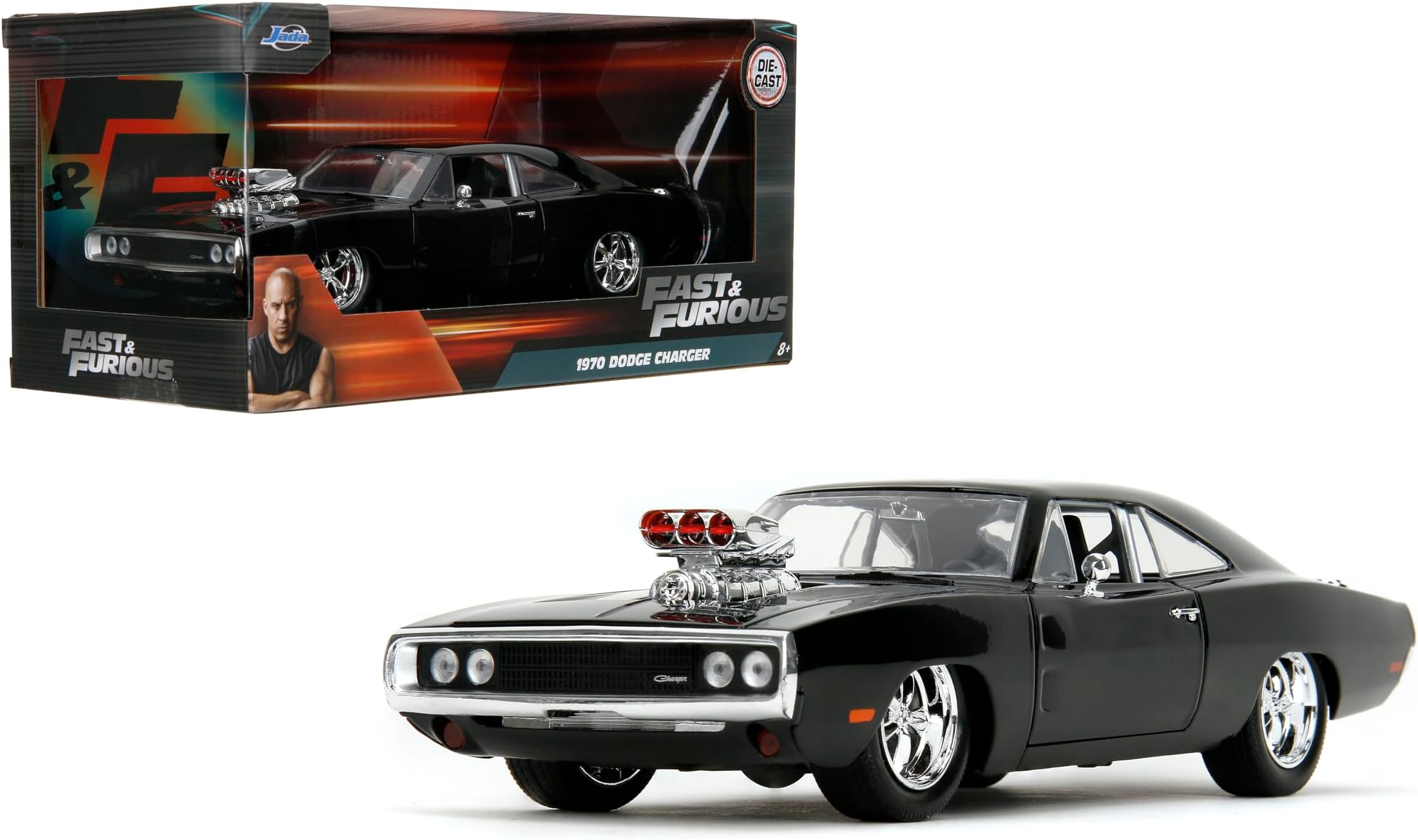 Jada 1:24 Scale Fast & Furious Nano Dom Toretto's House Display Diorama ...