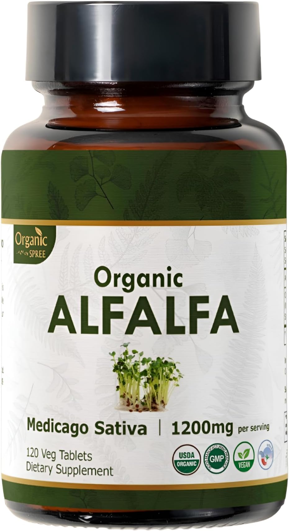 Amazon.com: Complete Natural Products Pure Alfalfa Leaf - 100 Capsules ...