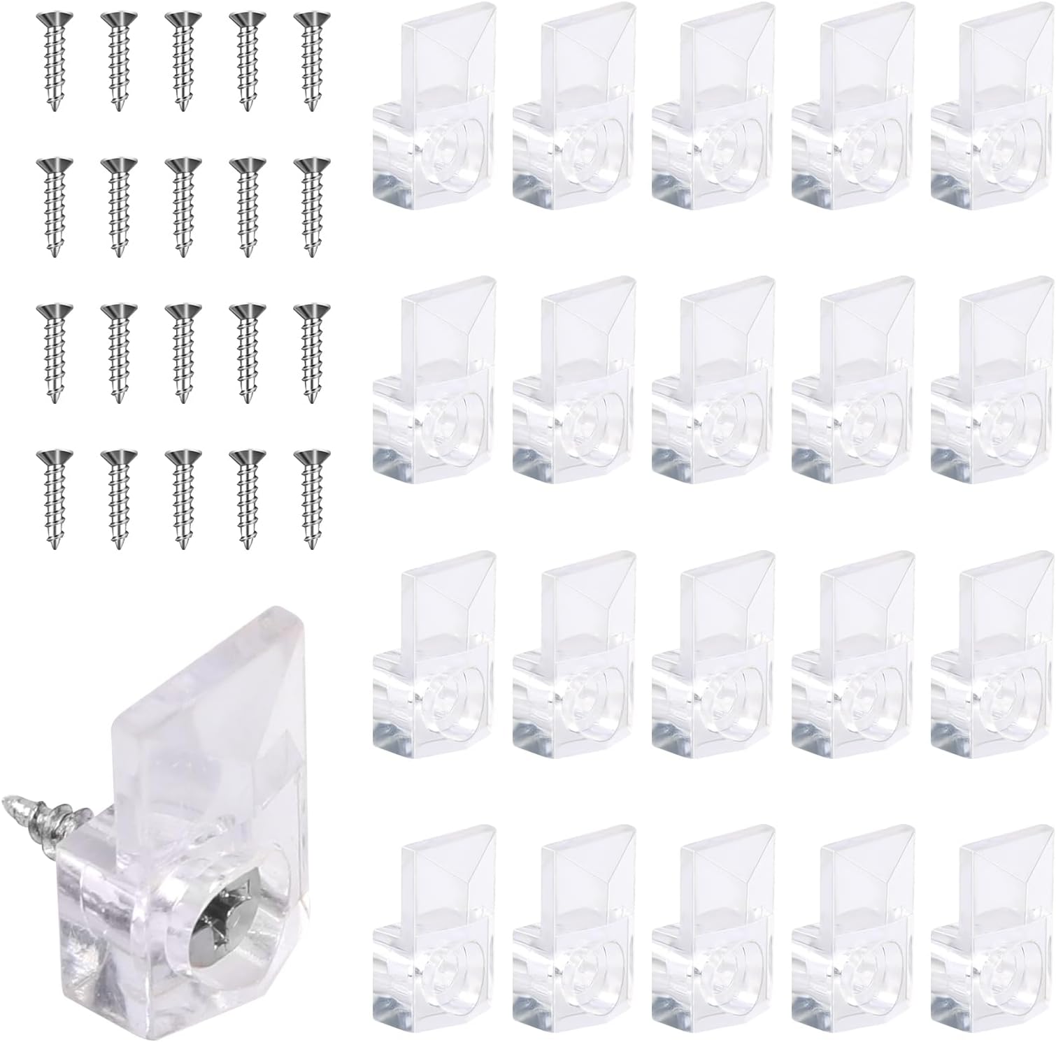 20 Set Mirror Hangers for Wall Mounting - Holders, Brackets, Hanging ...