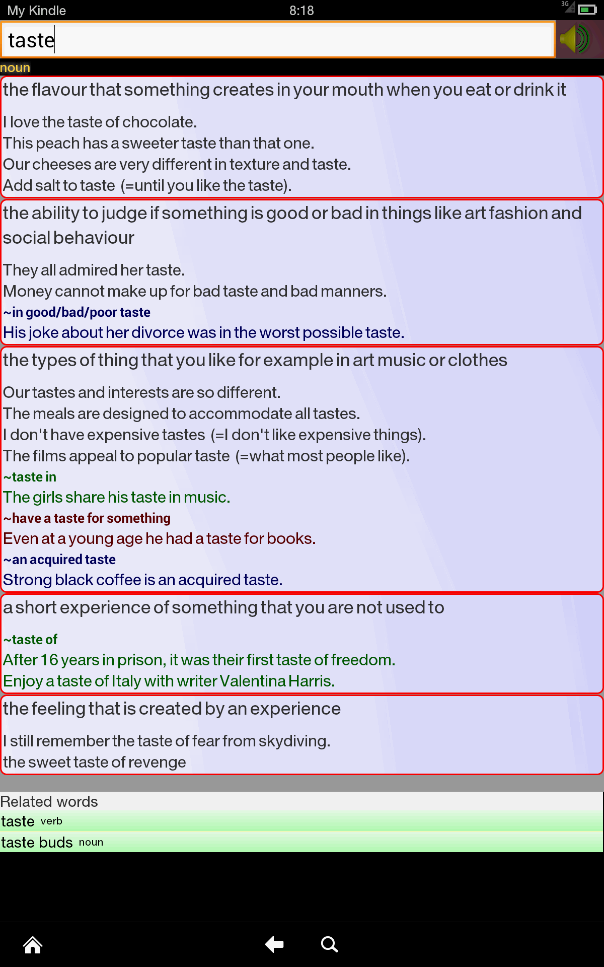 Offline English dictionary - App on Amazon Appstore