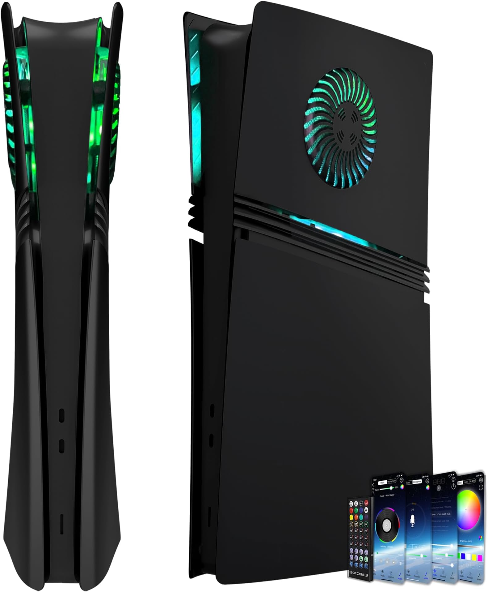 Amazon.com: Pro Disc Edition Cover Plates for New PS5 Pro Console ...