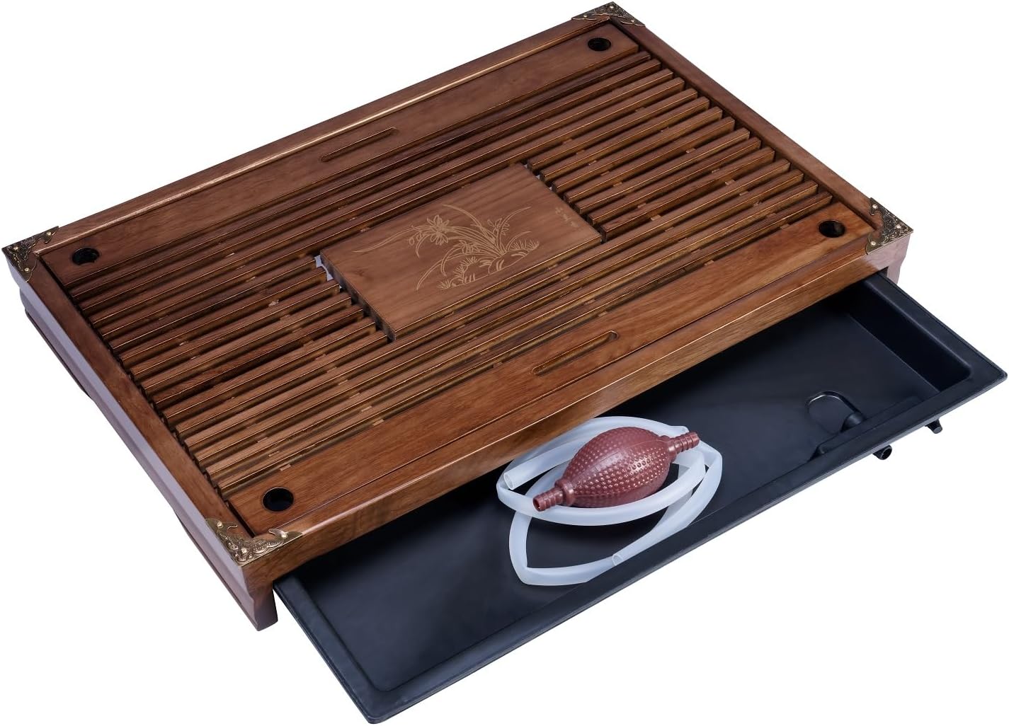 Amazon.com: Tea Tray 14 * 10 inch -Bamboo Kungfu Tea Set Tea Serving ...