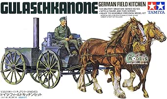 Amazon.com: Tamiya Models Gulaschkanone German Field Kitchen Model Kit ...
