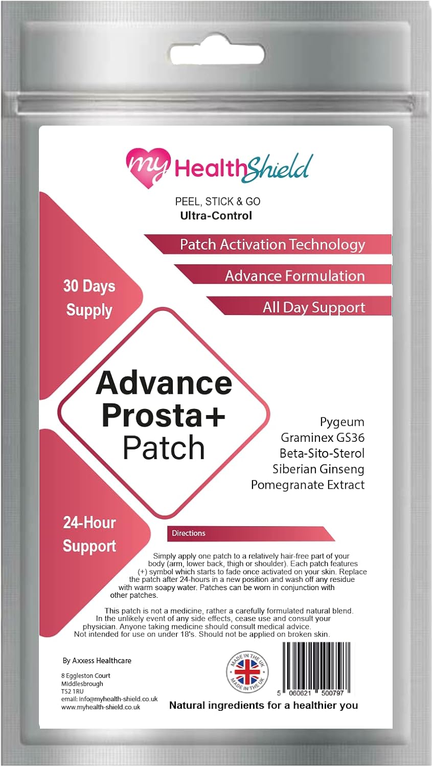 Advance Prosta+ Patch | Prostate Patch | 30 Days Supply : Amazon.co.uk ...