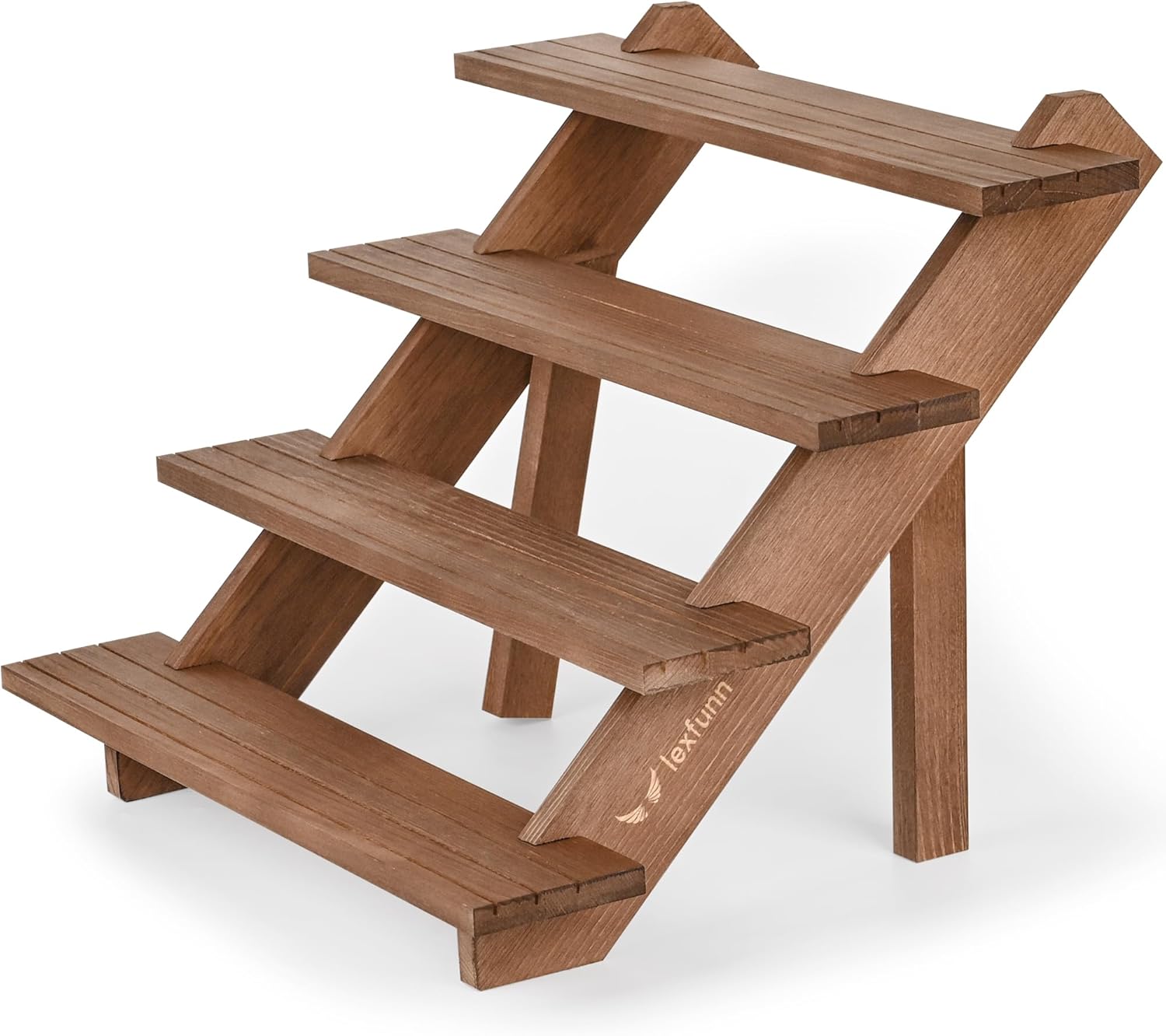 LEXFUNN Wooden Jewellery Display Rack Stand Earring Stall Stand ...