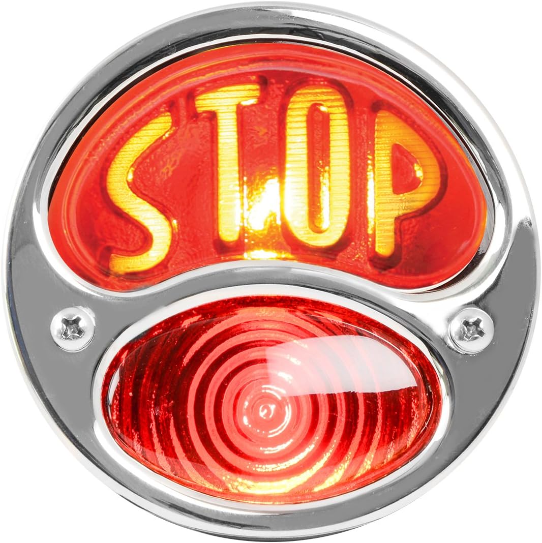 Amazon.com: KNS Accessories KA0031 6V Stainless Steel Duolamp Tail ...