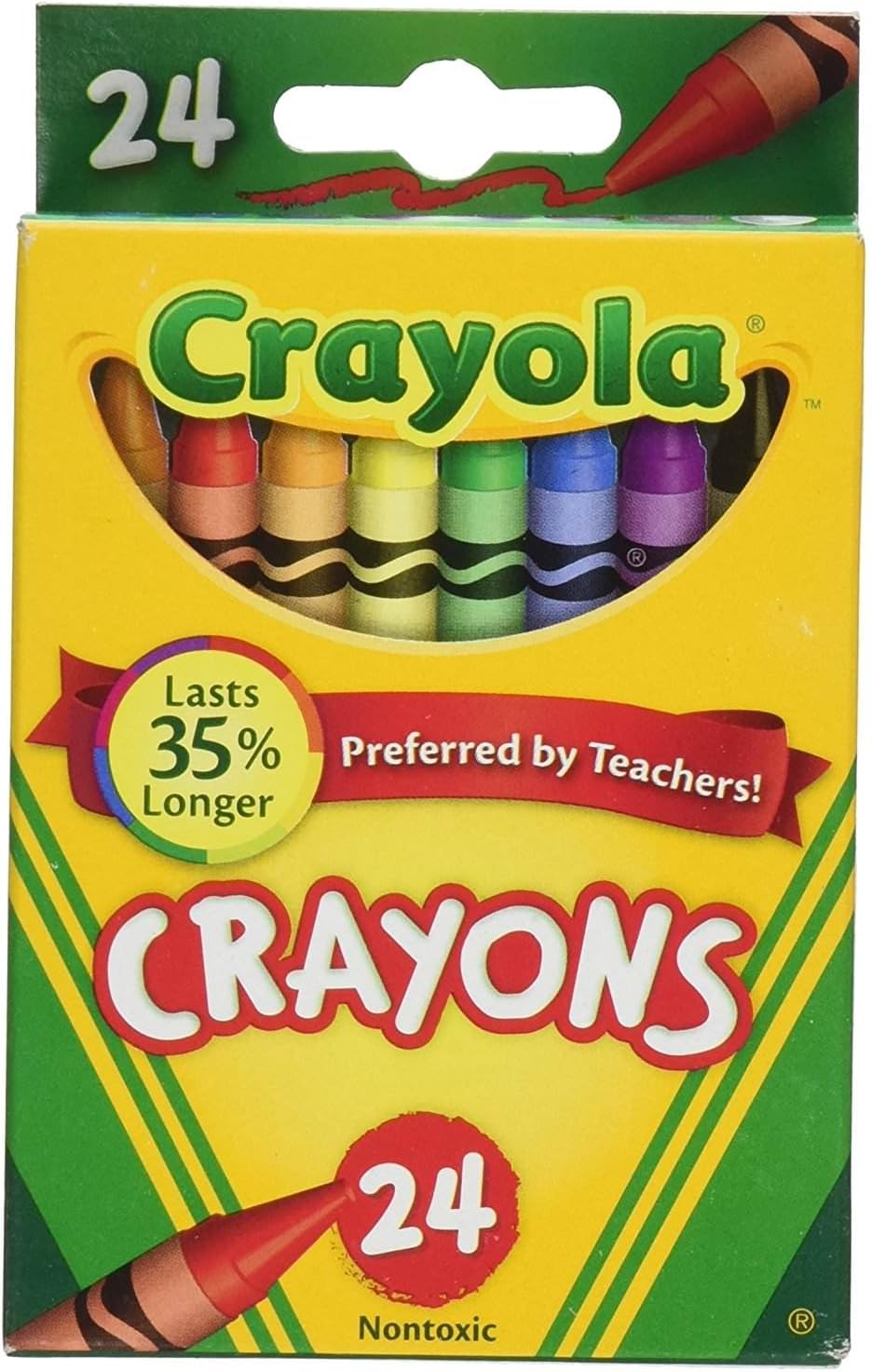 Amazon.com: Crayola Bulk Crayons, 24 Crayons (48 Boxes) : Toys & Games