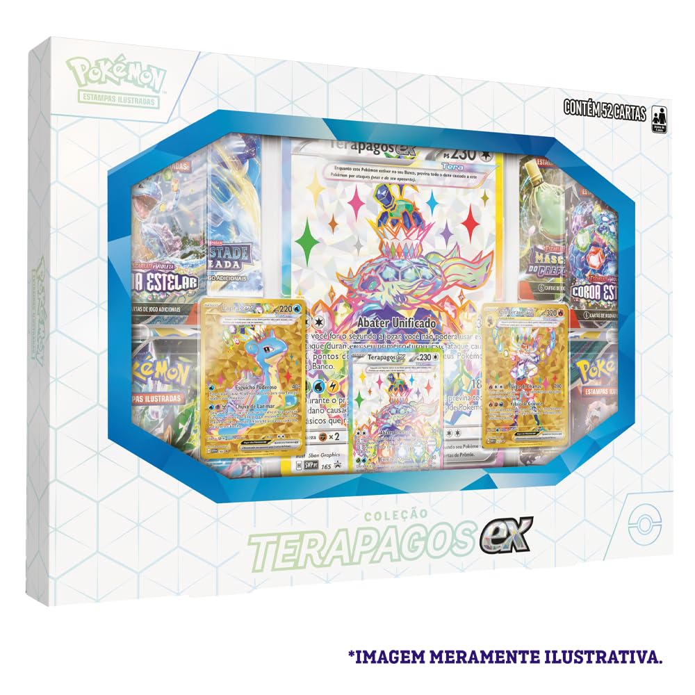 Pokémon TCG, Box Terapagos Ex | Amazon.com.br