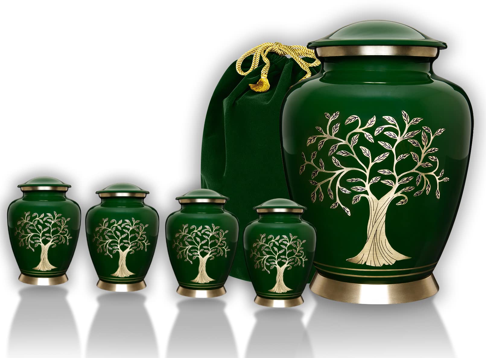 Amazon.com: Trupoint Memorials Cremation Urns for Adult - Holds 0.75 ...