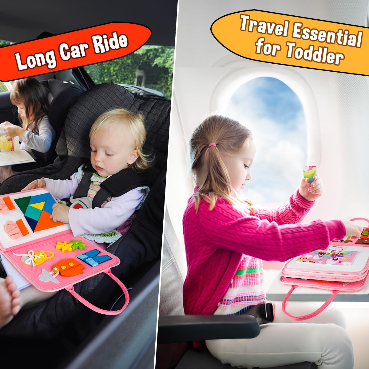 Snapklik.com : LOYO Busy Board For Toddlers 1 2 3 4 Years Old