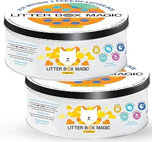Amazon.com: Litter Box Magic Cat Litter Deodorizer Jar (Orange Scent, 16 Oz, Pack of 2) - Cat ...