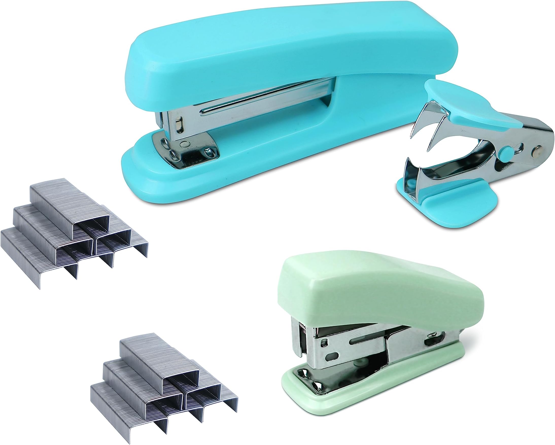 NFI essentials Mini & Medium Staplers Desktop Stapler with Staple ...