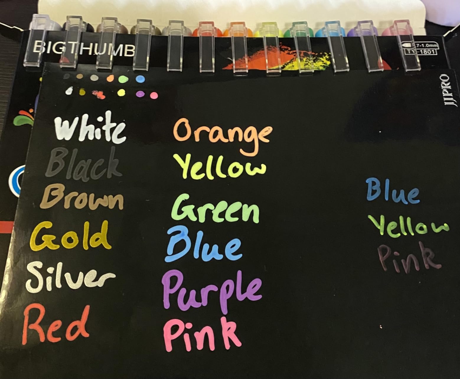 Simpleoa Chalk Markers Fine Tip - 1mm Erasable Chalkboard Markers ...