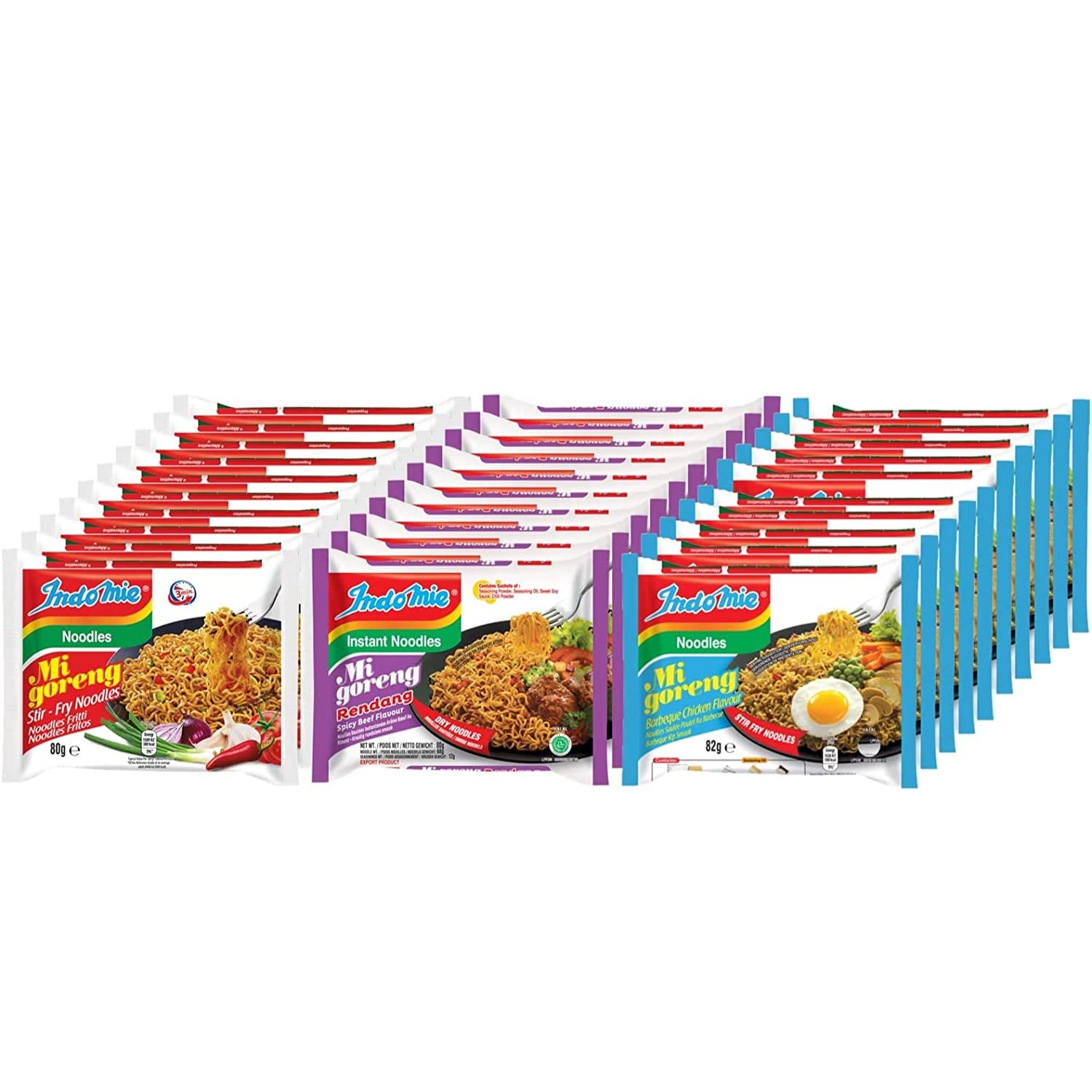 Indomie Instant Noodles Custom 30 Pack 3 Flavours X 10 | Desertcart Sri ...