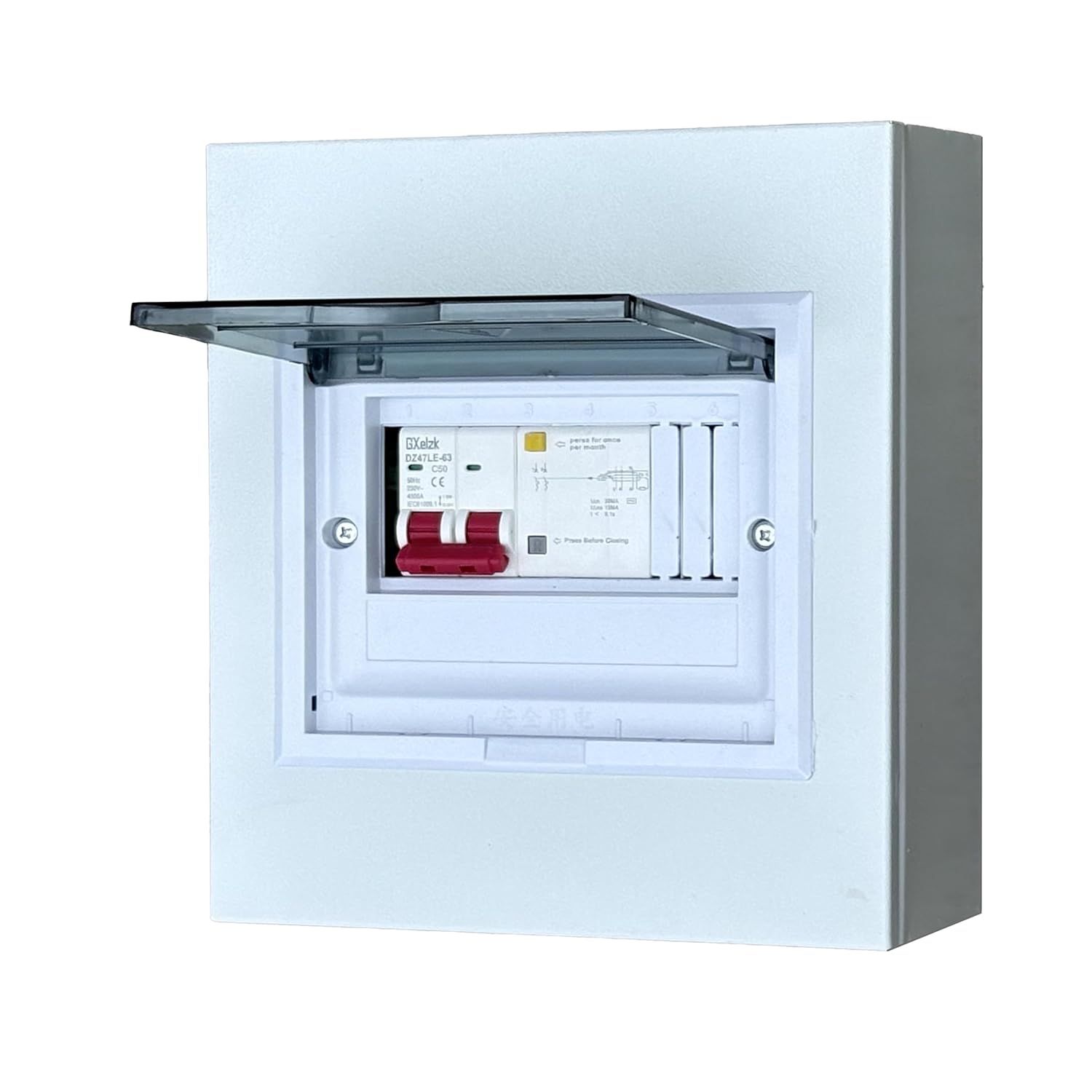GXELZK 50A Spa Panel Equipped with GFCI 50A Circuit Breaker Box,120 ...