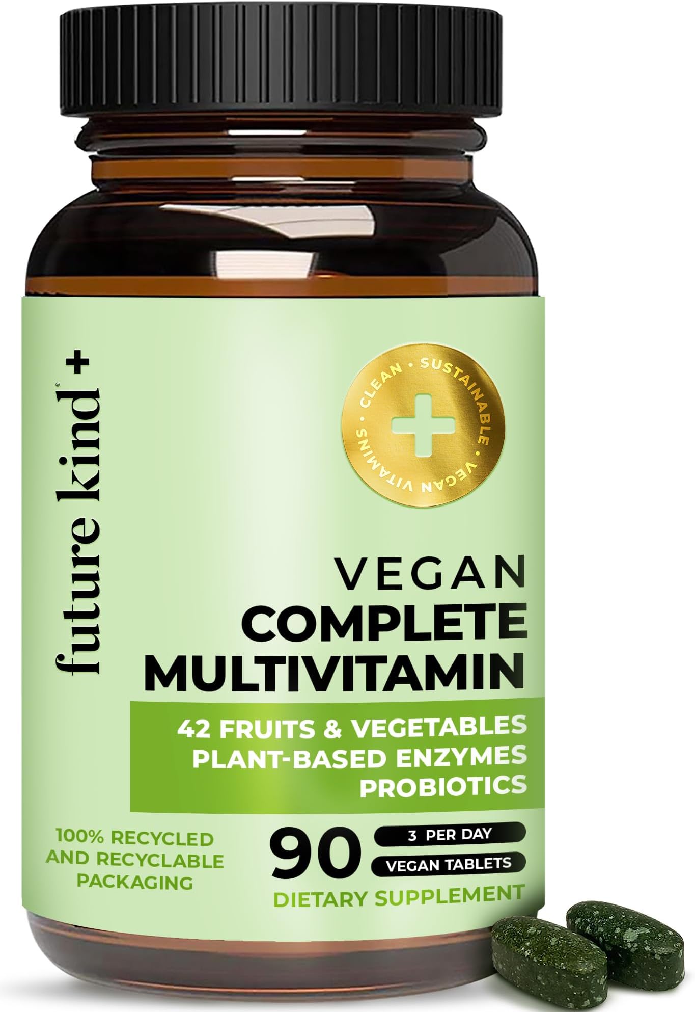 Amazon.com: DEVA Tiny Tablets Vegan Multivitamins for Women & Men ...