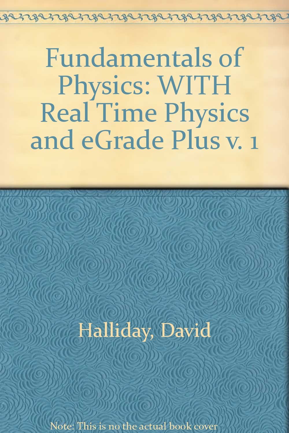 WITH Real Time Physics and eGrade Plus (v. 1): Buy Online at Best Price ...