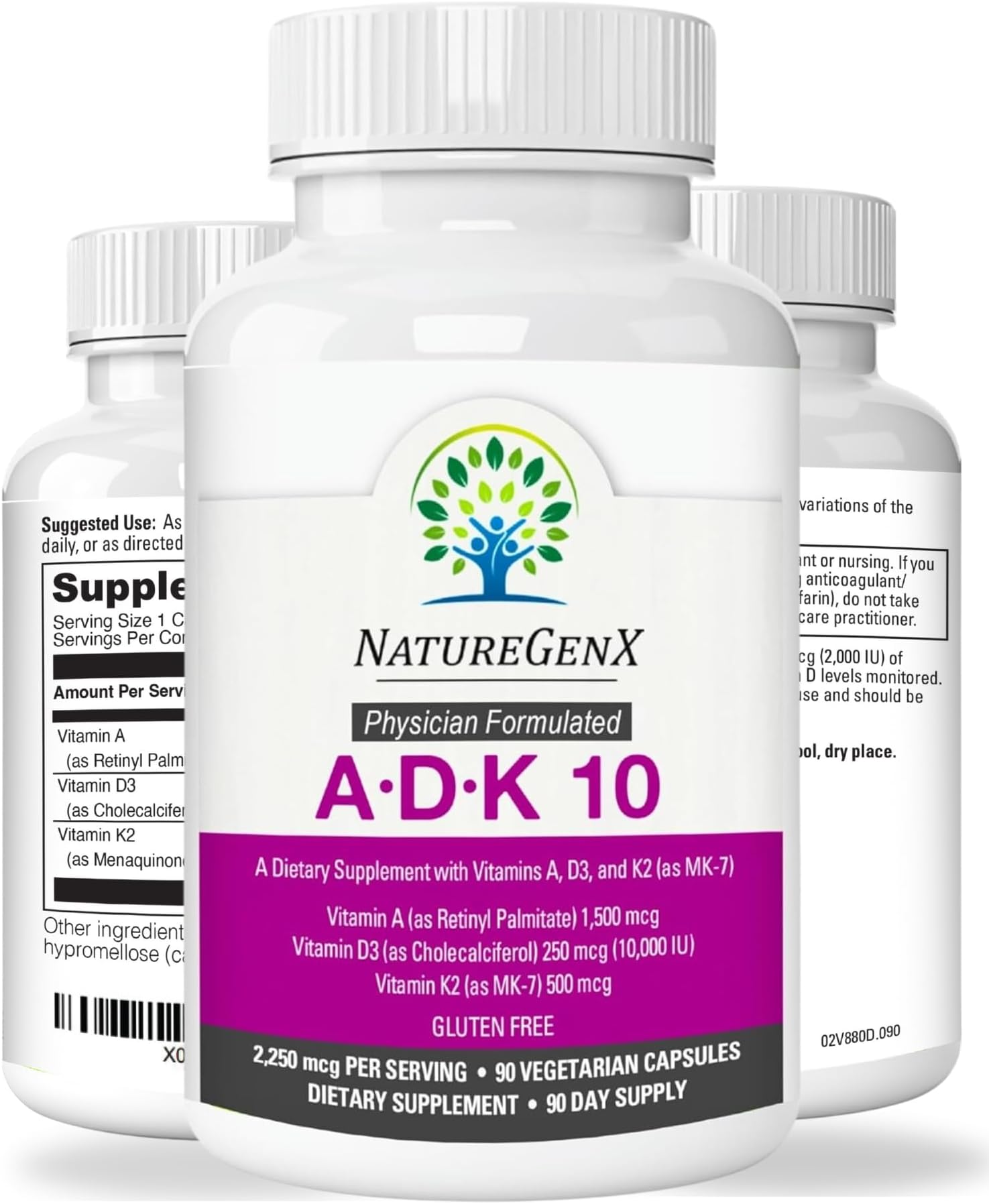 Amazon.com: Doctors Scientific Organica DSO ADK Vitamin Supplement ...