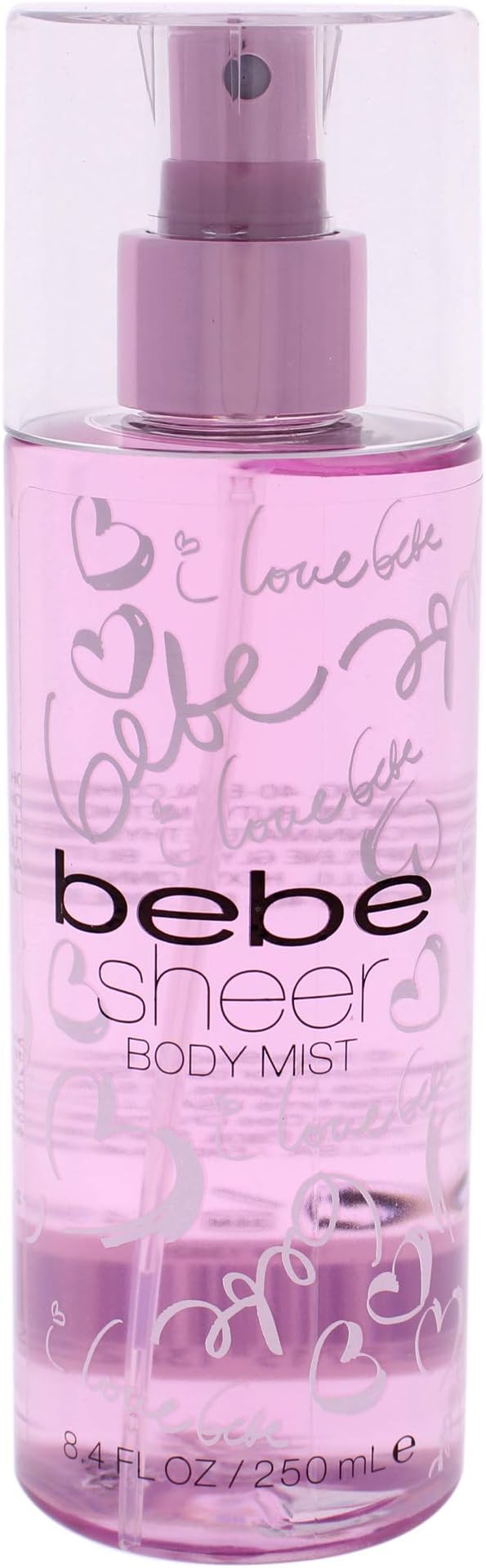 Amazon.com : Bebe Sheer Body Mist for Women, 8.4 Fl Oz : Beauty ...